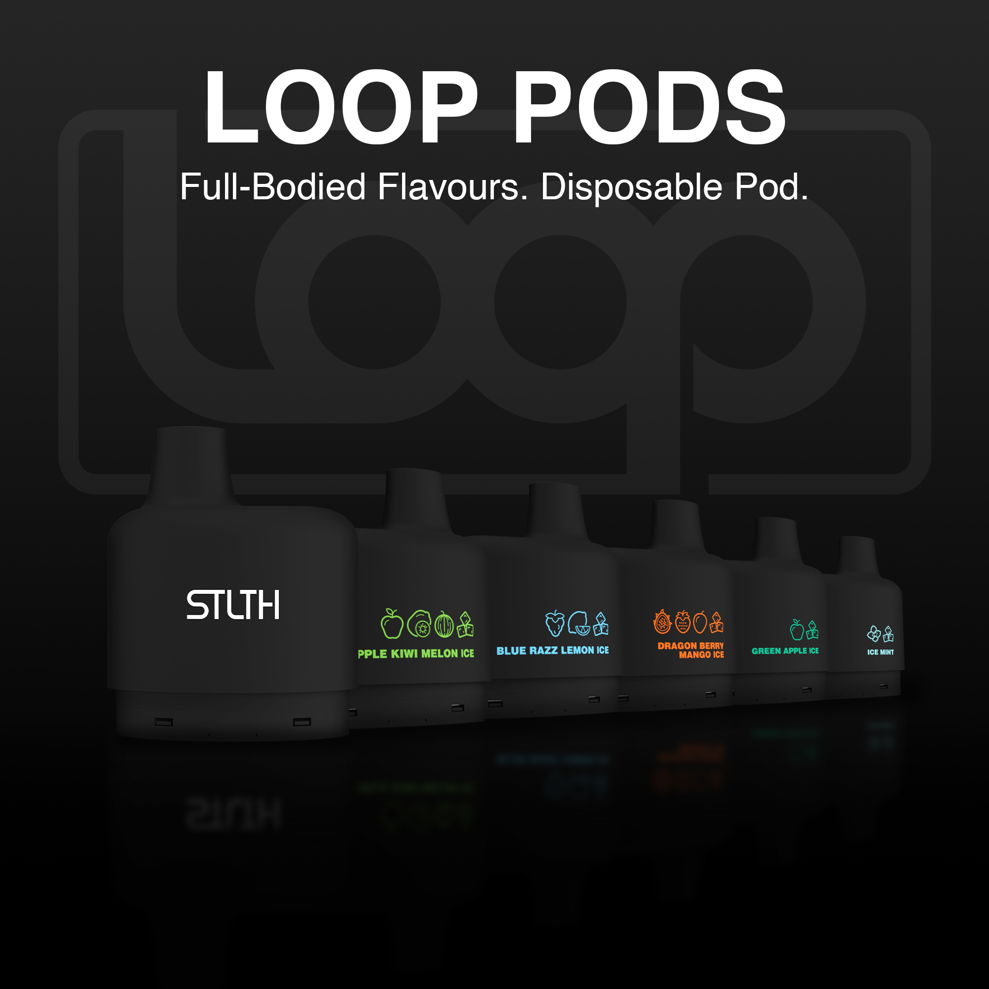 Learn more Loop Pods – STLTH VAPE