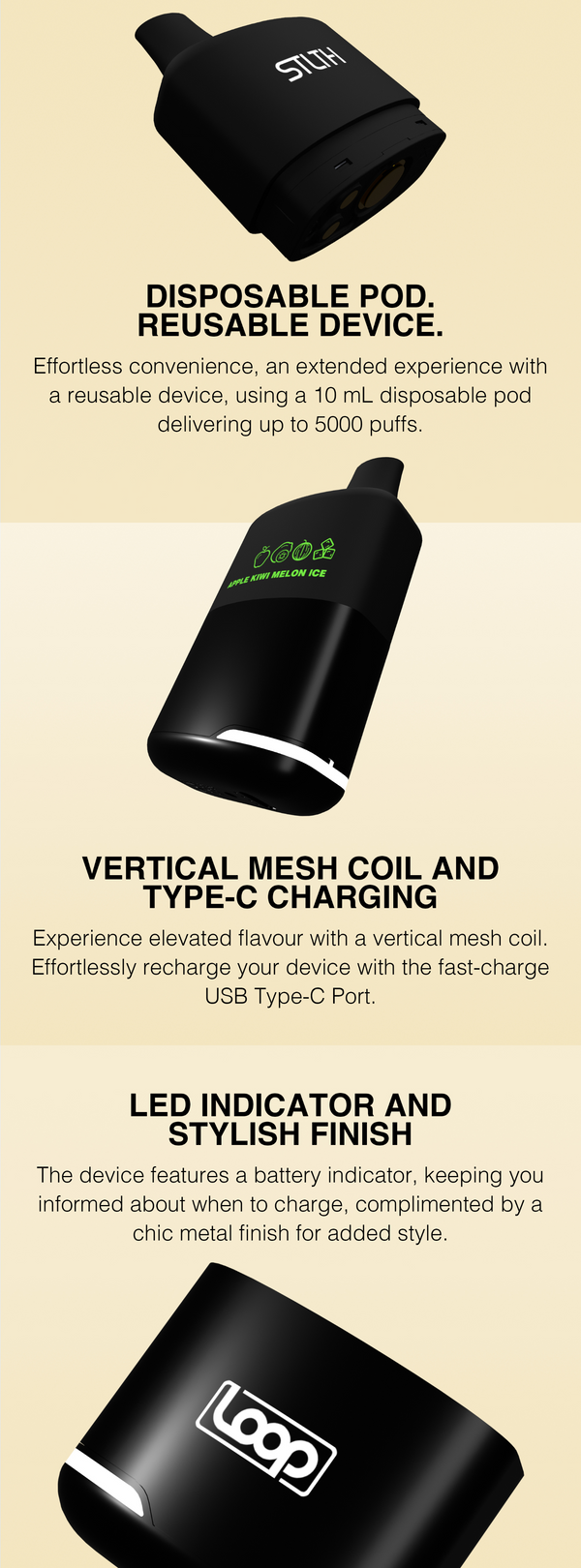 LOOP SYSTEM – STLTH VAPE