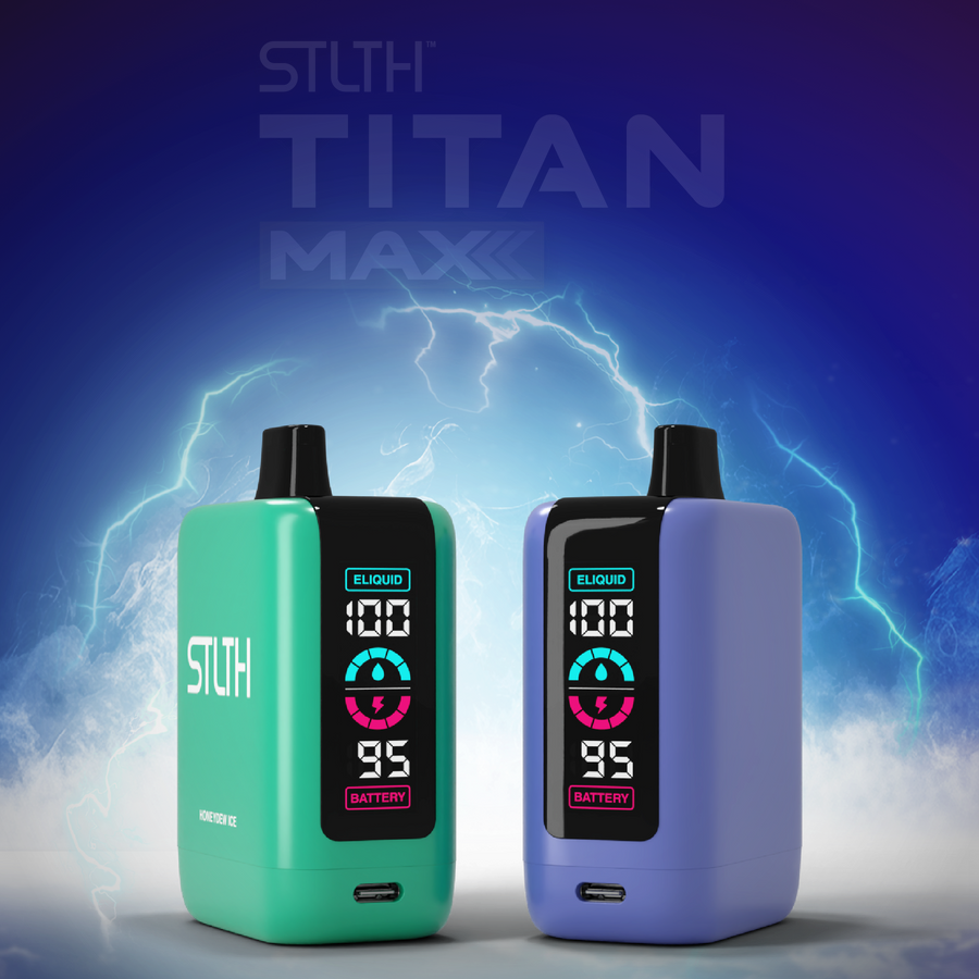 TITAN MAX DISPOSABLES – STLTH VAPE