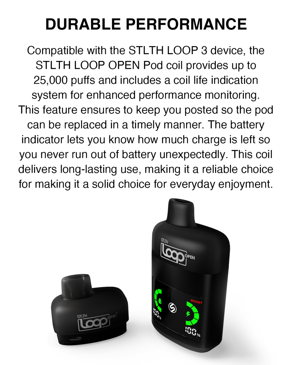 Learn more LOOP OPEN – STLTH VAPE
