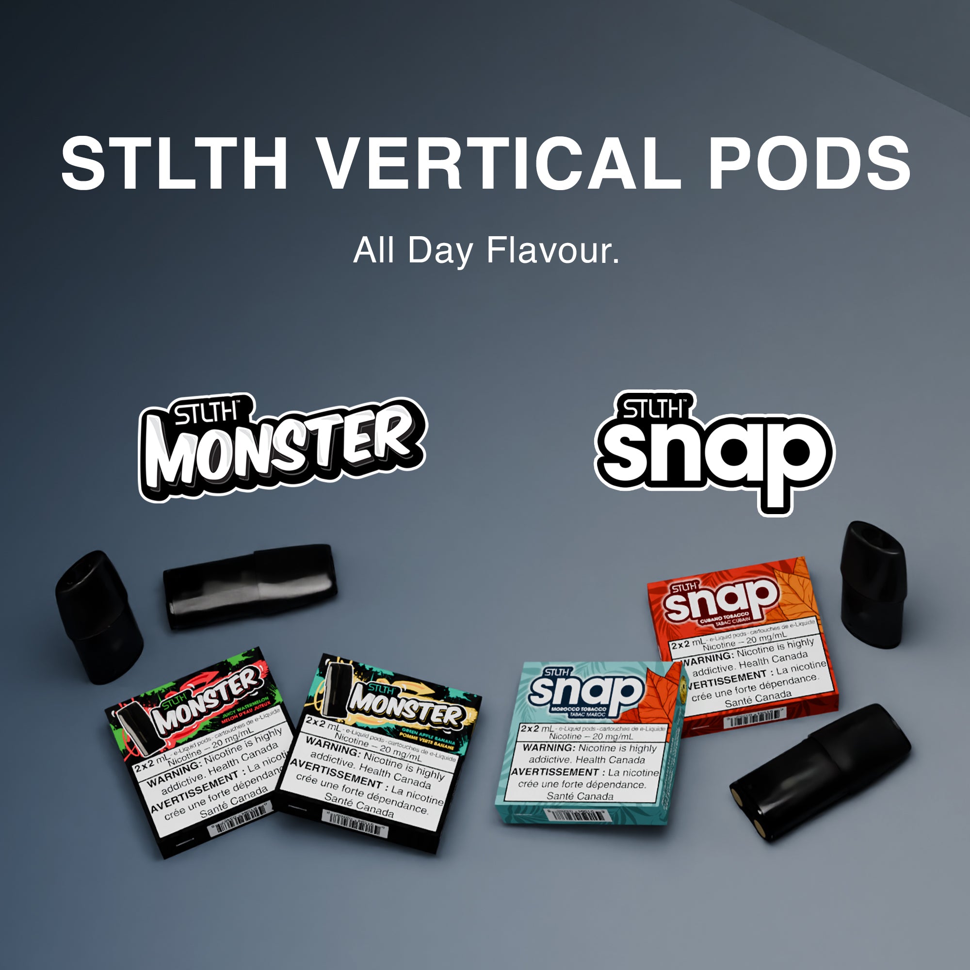 VERTICAL PODS – STLTH VAPE