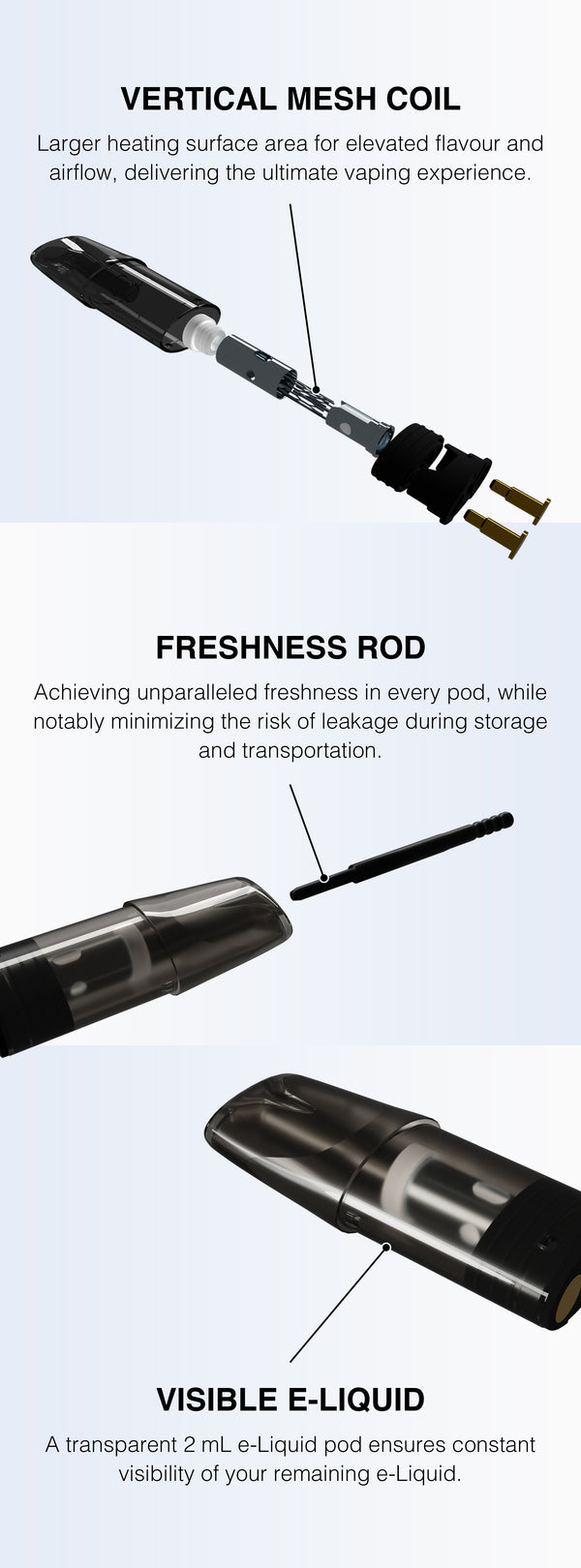 VERTICAL PODS – STLTH VAPE