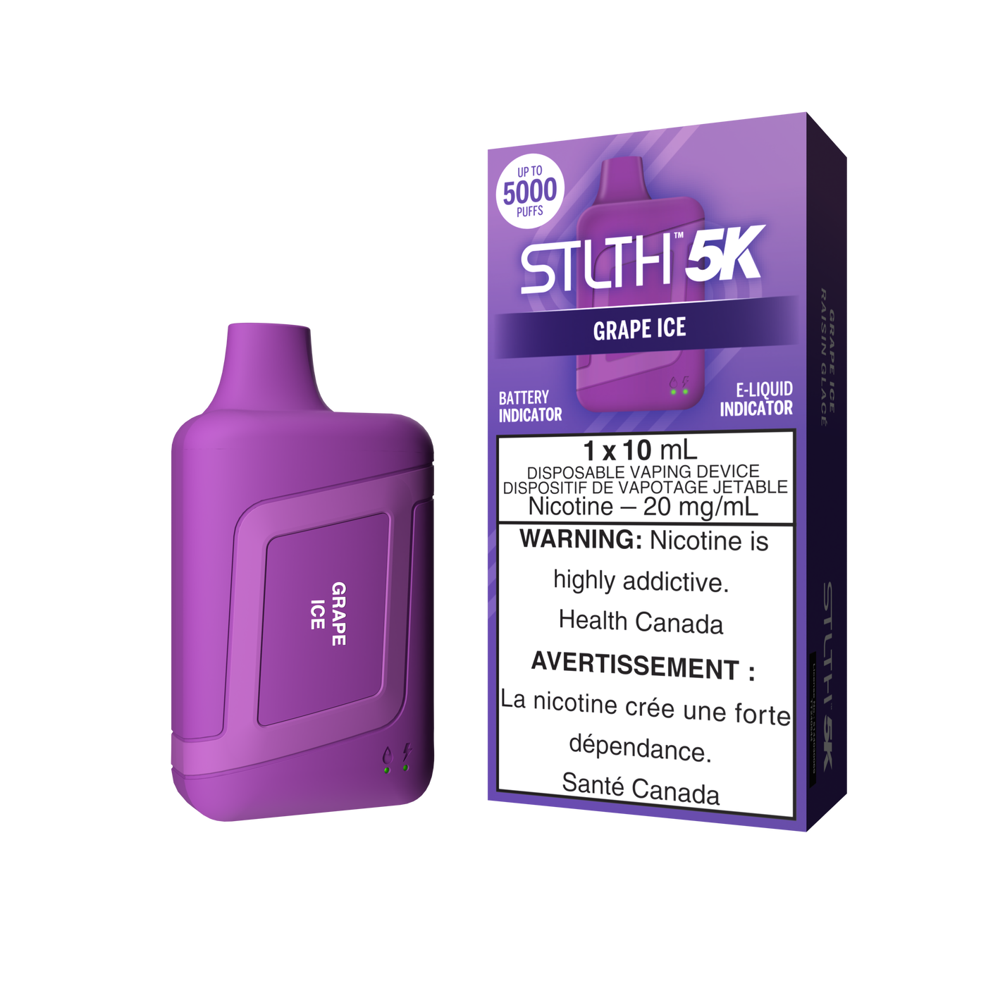 5K DISPOSABLES – STLTH VAPE
