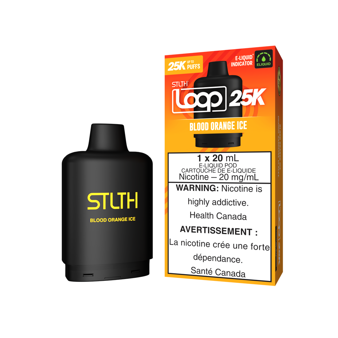 STLTH LOOP 25K Pod Pack - Blood Orange Ice – STLTH VAPE
