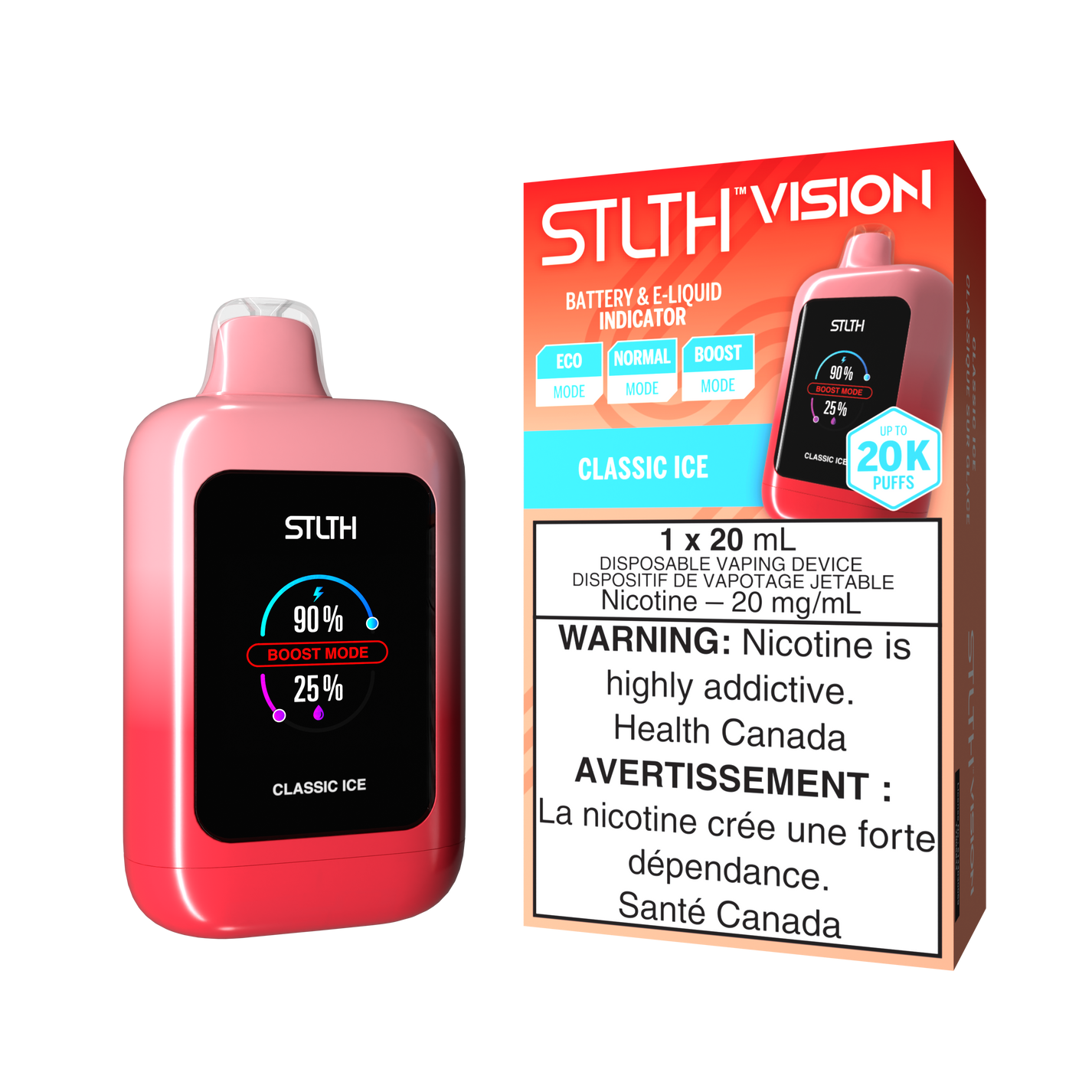 STLTH VISION - Classic Ice – STLTH VAPE