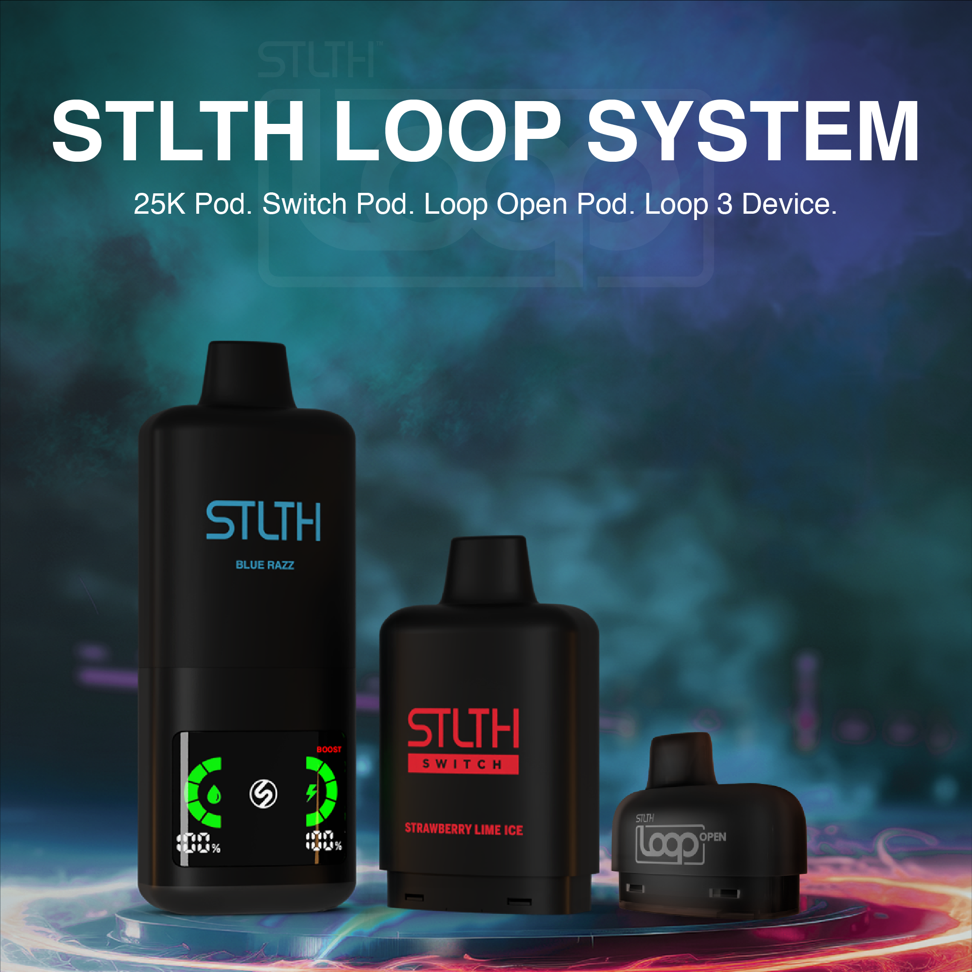 LOOP 2 SYSTEM 25K – STLTH VAPE